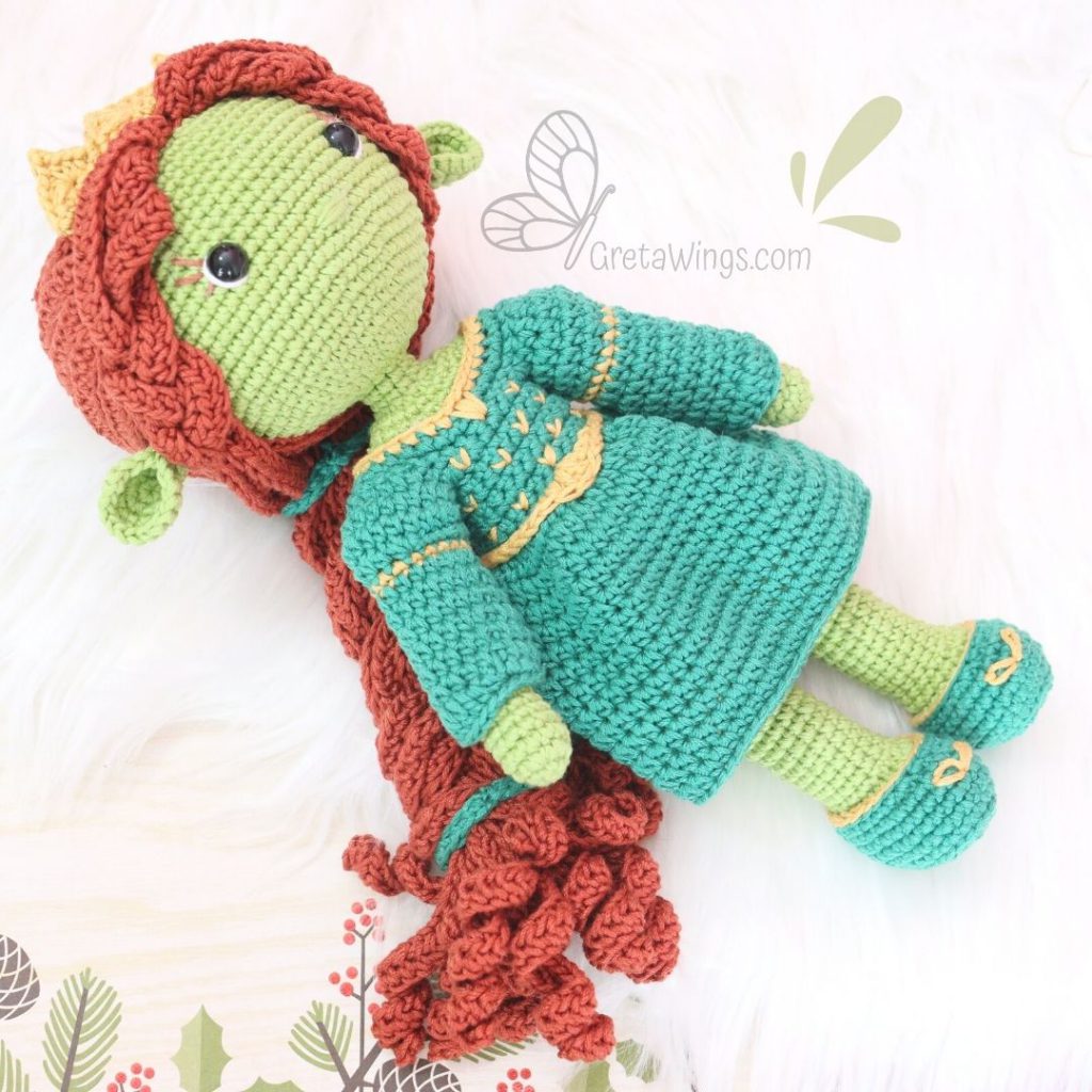 Princess Fiona Amigurumi Pattern (Digital Download) | GretaWings